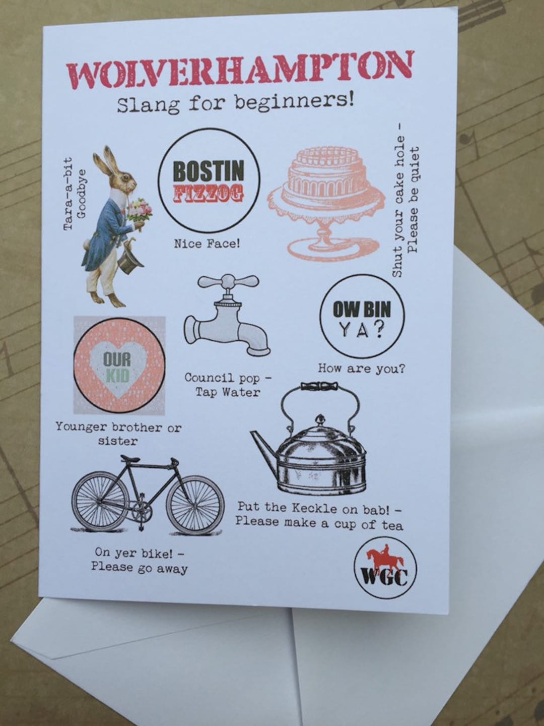 Wolverhampton Card, Slang for Beginners Card, You Will Get the Hang of ...