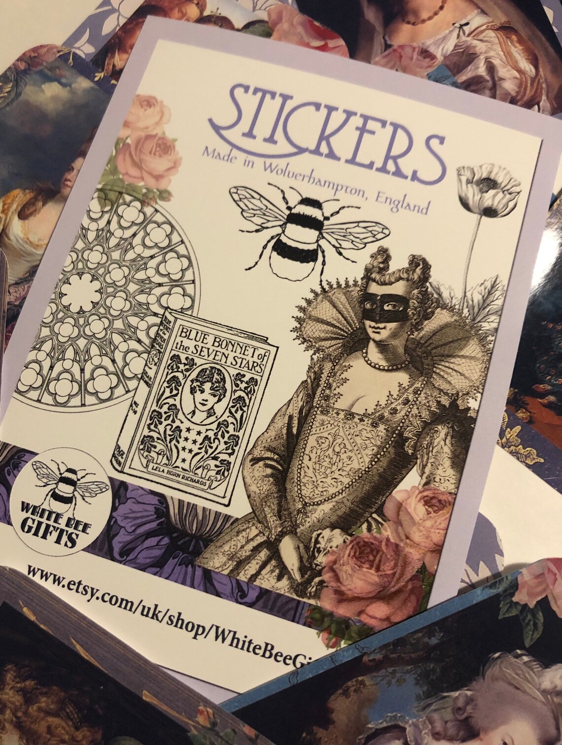 18 Beautiful Renaissance Style Painting Stickers. Well Known | Etsy