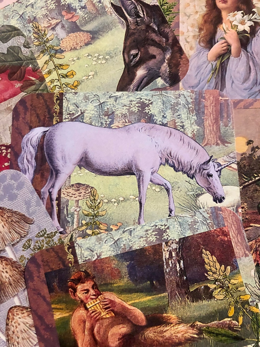 Pretty Forest Stickers. Enchanted Forest Stickers. - Etsy