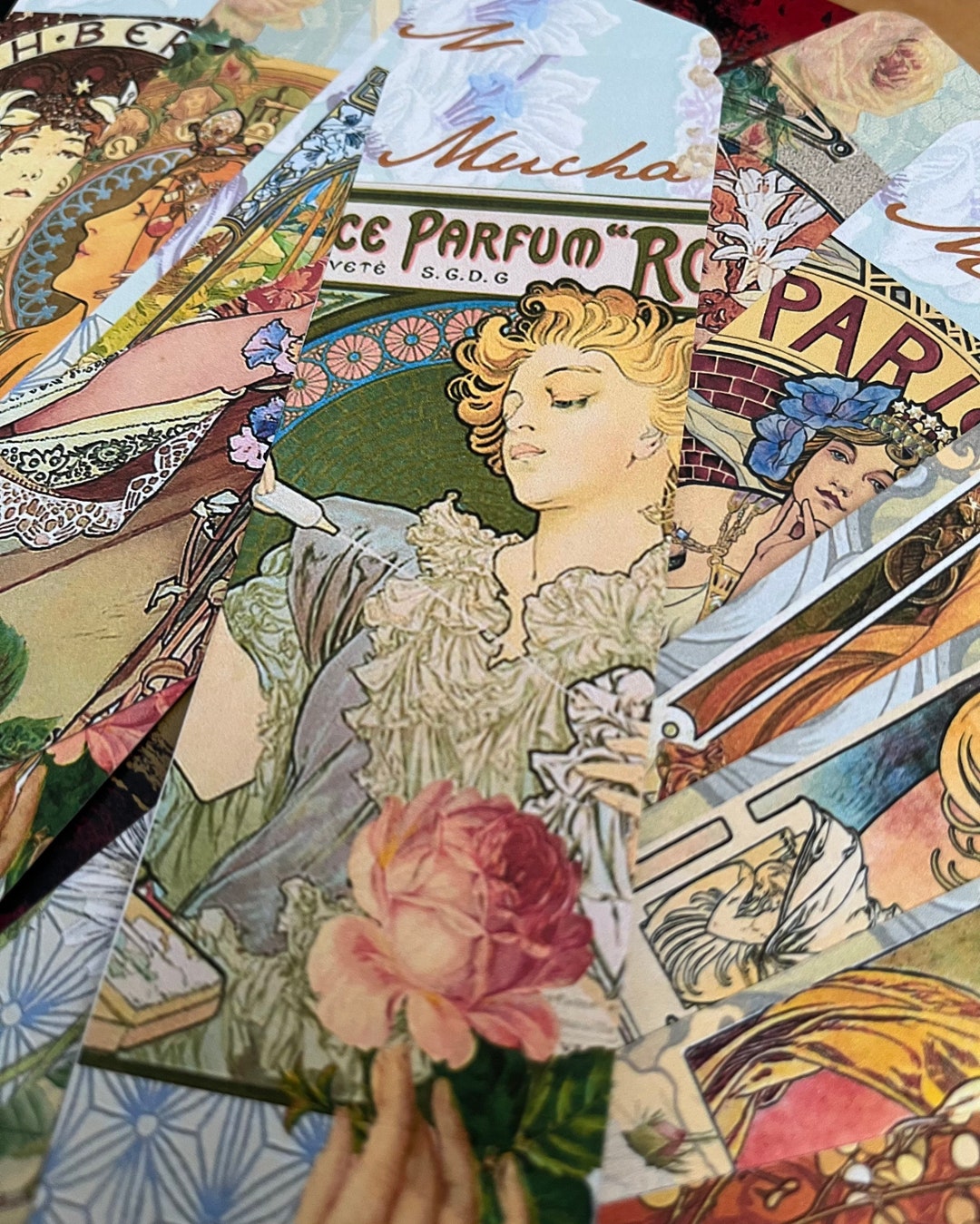 Alphonse Mucha Bookmarks. Beautiful Mucha Bookmarks. 10 Pretty Art Deco ...