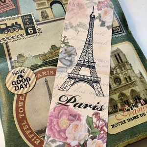 Paris Bookmarks. Ten Pretty Paris Bookmarks - Etsy UK