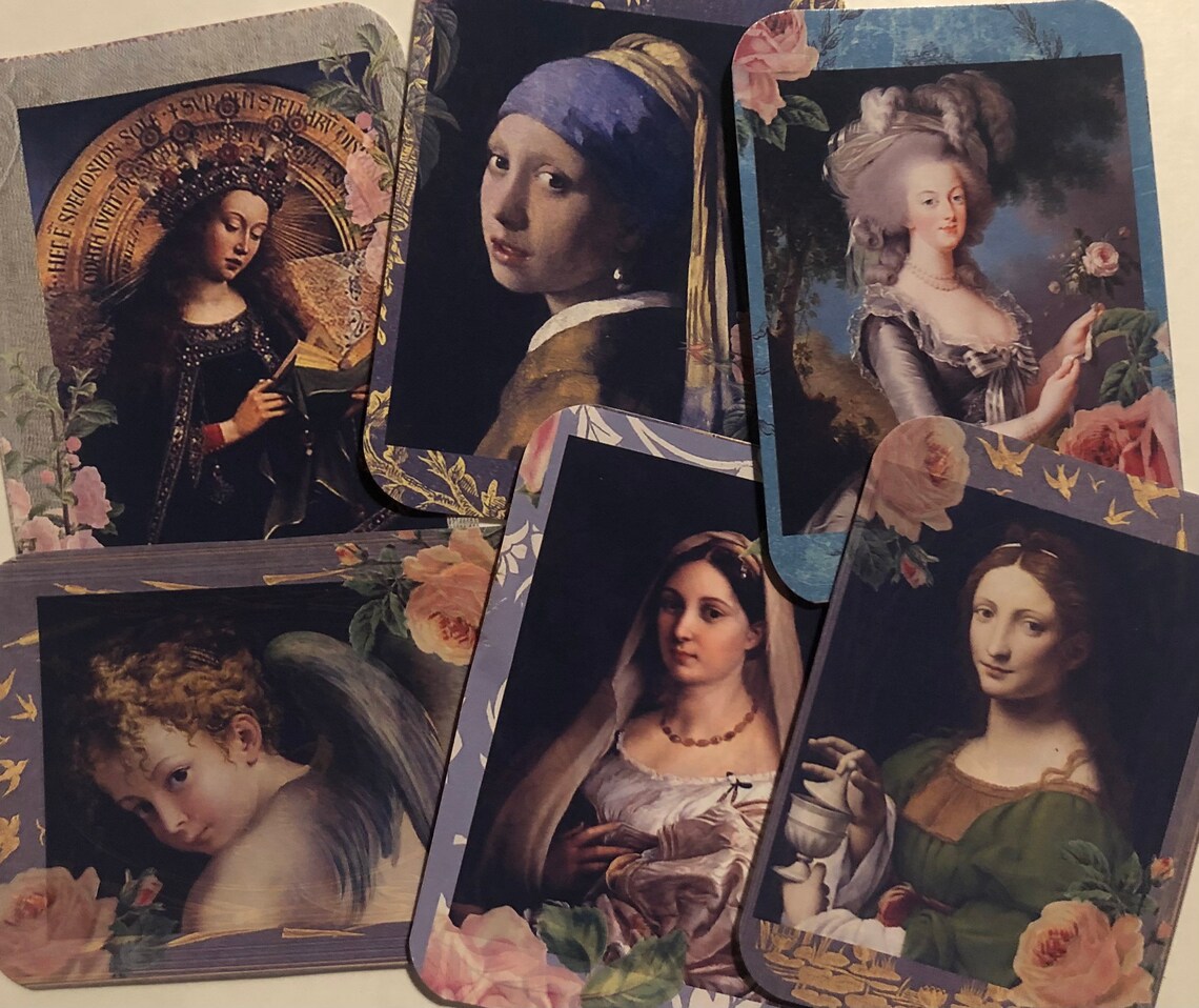 18 Beautiful Renaissance Style Painting Stickers. Well Known | Etsy