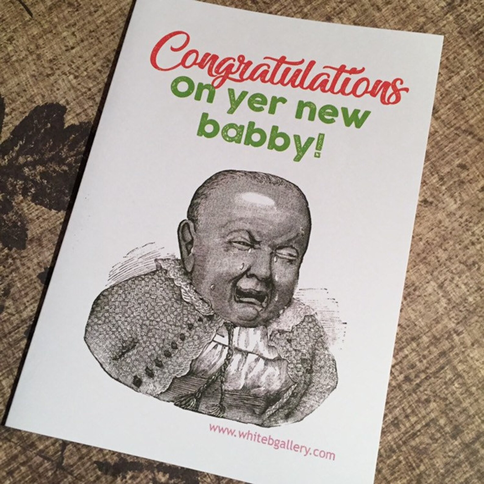 Black Country Wolverhampton Slang Baby Card Congratulations - Etsy