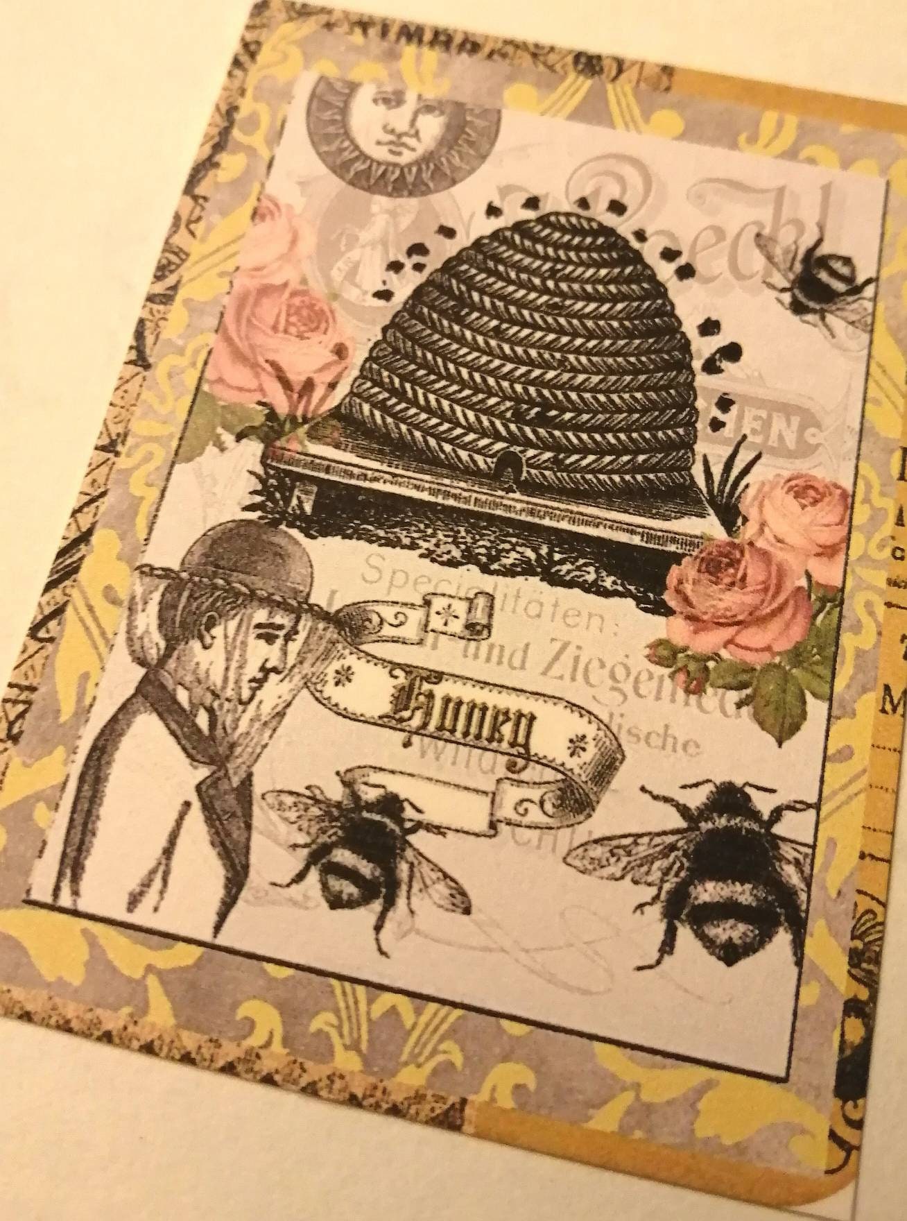 Tarot sticker and card set. Insect style tarot cards. | Etsy