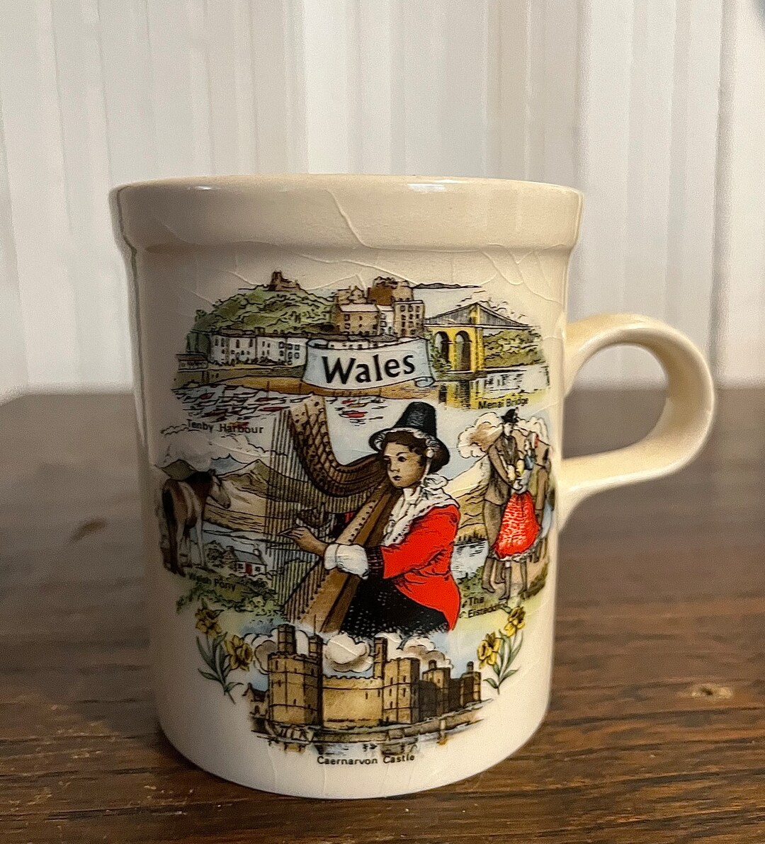 Welsh Mug. Pretty Mug With Images From Wales - Etsy UK
