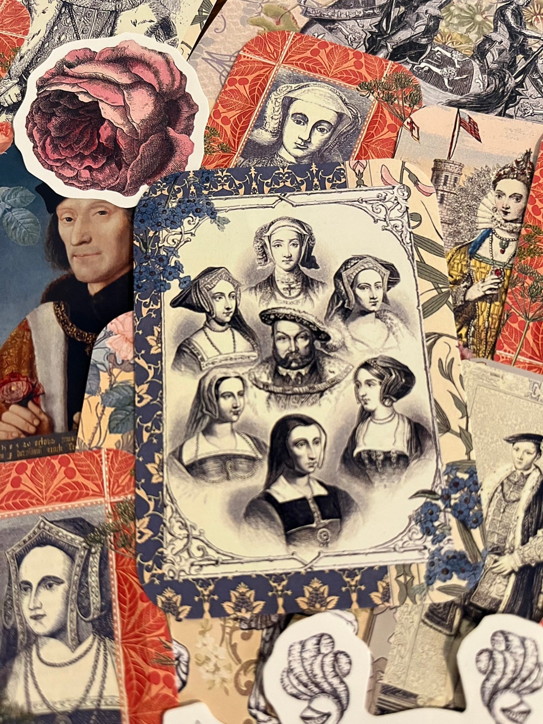 Tudor Stickers. 21 Tudor Style Stickers. - Etsy