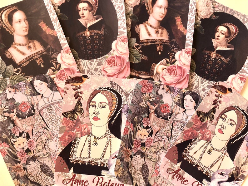 Anne Boleyn Stickers - Tudor Style Stickers - Etsy