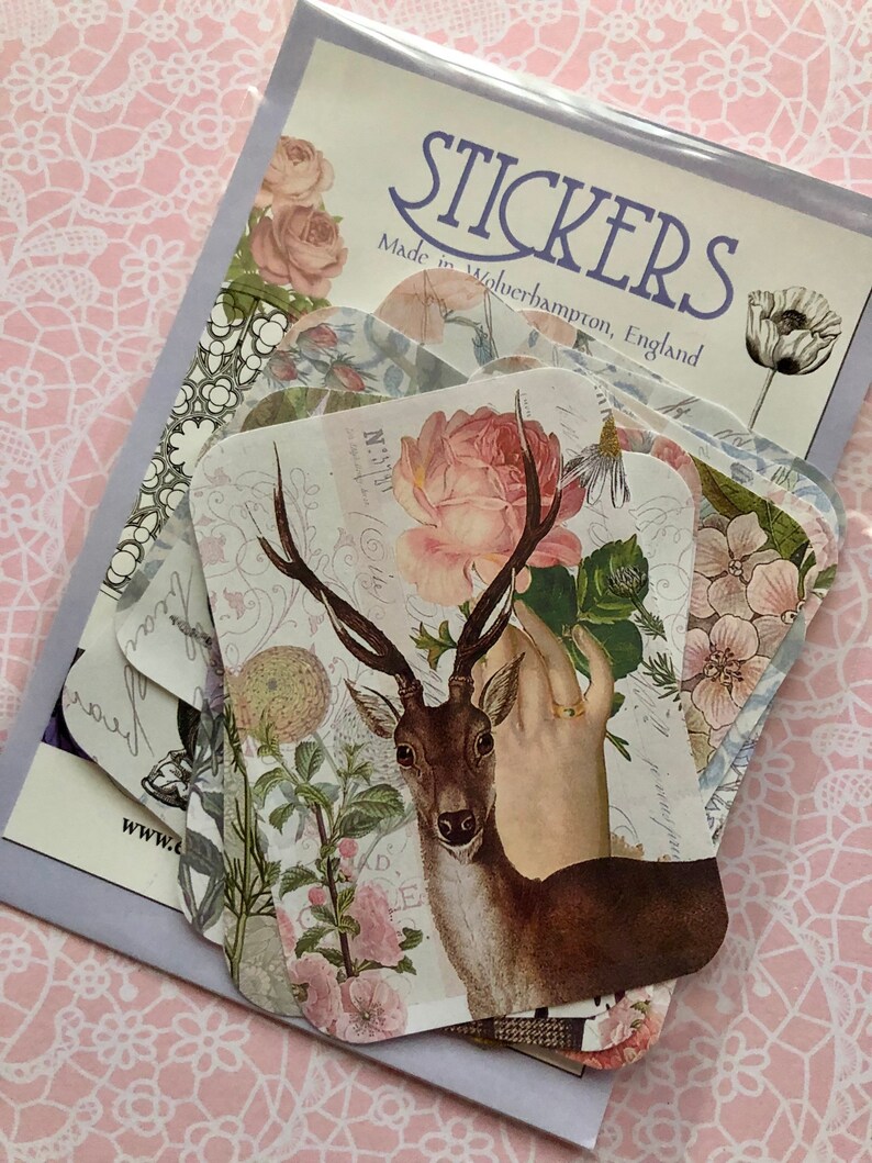 British Culture Stickers, Anglophile Scrapbook Decals, Handmade - Etsy UK