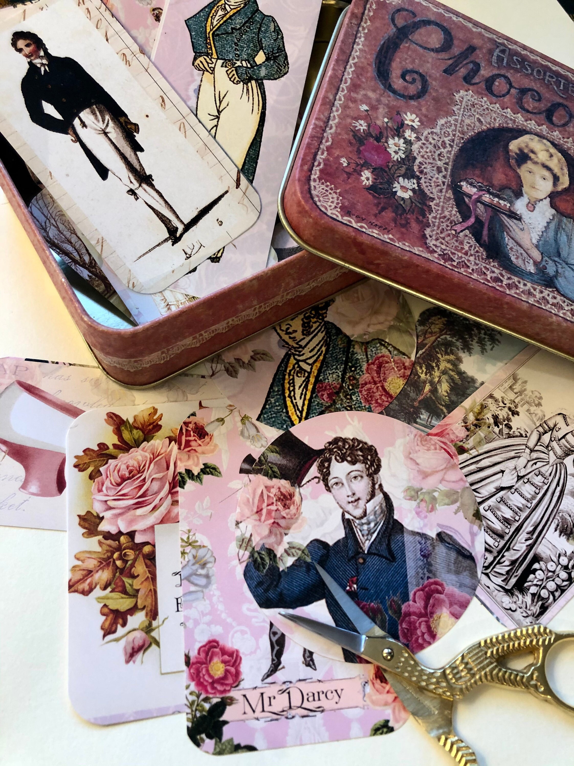 Jane Austen Stickers Featuring Mr Darcy and Elizabeth Bennet. | Etsy UK