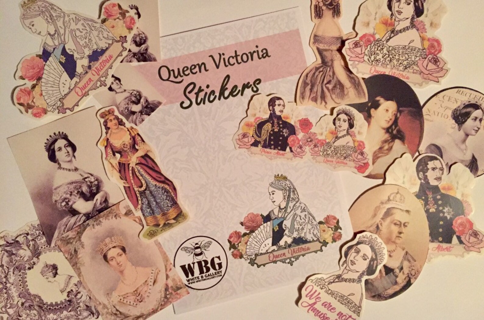 Queen Victoria Stickers. Stickers for Your Laptop Journal - Etsy
