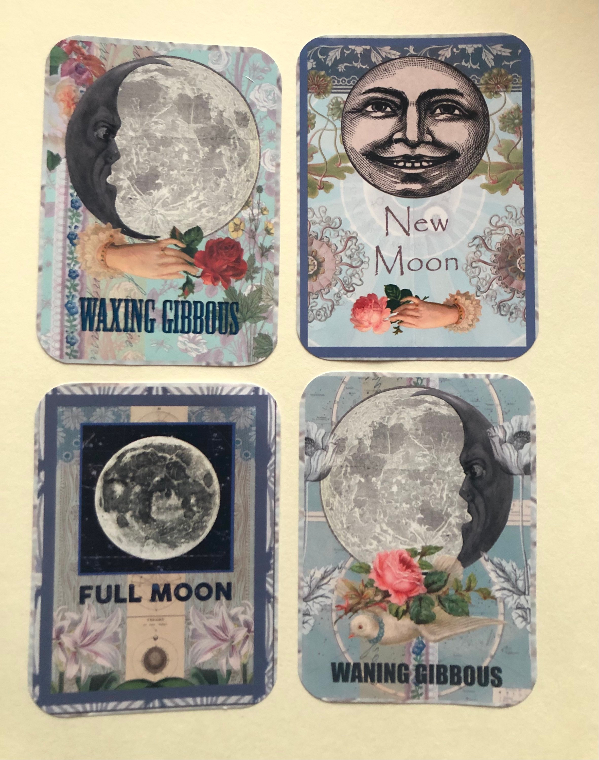 Moon Stickers. Moon Phase Stickers | Etsy