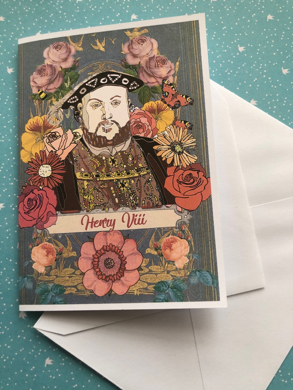 Henry VIII and His Six Wives Card Set. 8 Cards Featuring Henry | Etsy