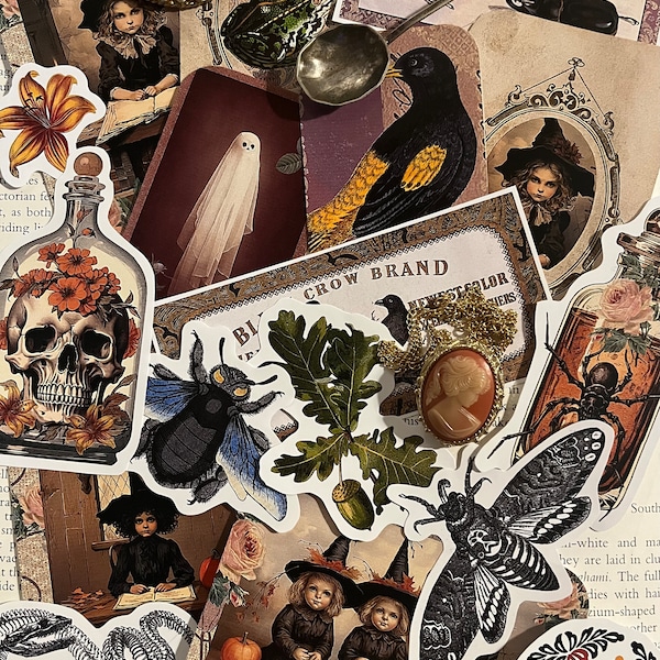 Gothic Stickers - Etsy