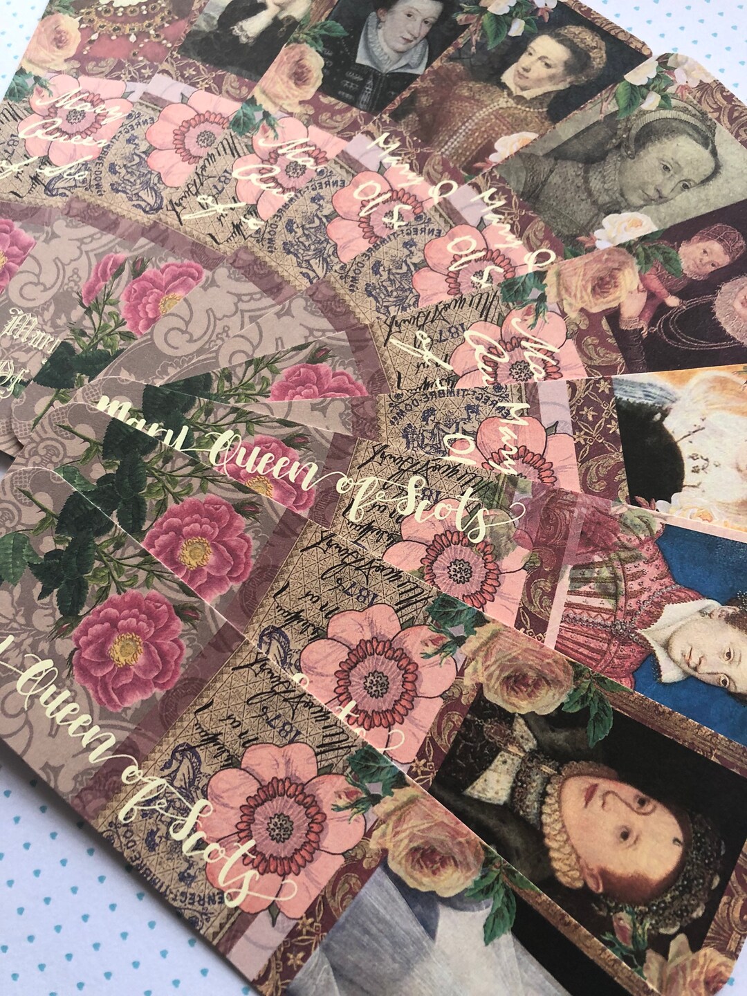Mary Queen of Scots Bookmarks. Bookmarks of the Scottish Queen, Mary - Etsy