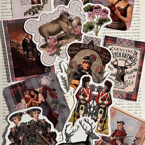 Scotland Stickers. Set of Thirteen Scottish Inspired Stickers - Etsy