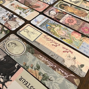 20 Historical Style Bookmarks. A Mix of 20 Bookmarks From My Etsy Shop ...