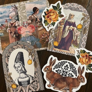 Medieval Stickers. 18 Medieval Inspired Stickers - Etsy