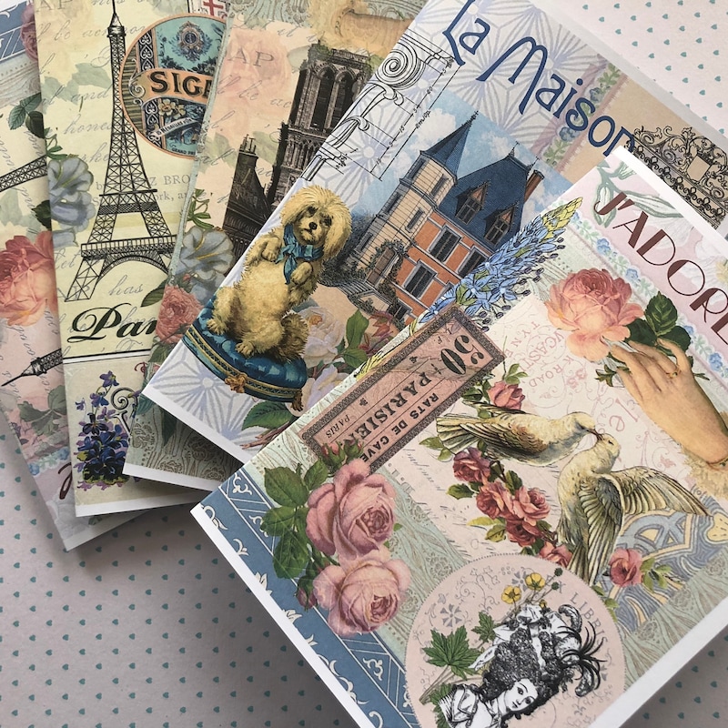 Paris Note Cards - Etsy