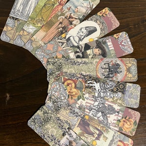 Medieval Bookmarks. A Set of Ten Medieval Inspired Bookmarks - Etsy