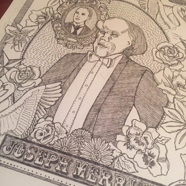 Joseph Merrick - Etsy