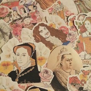 Royalty Stickers, Ready to Stick in Your Journal, Featuring Some of ...