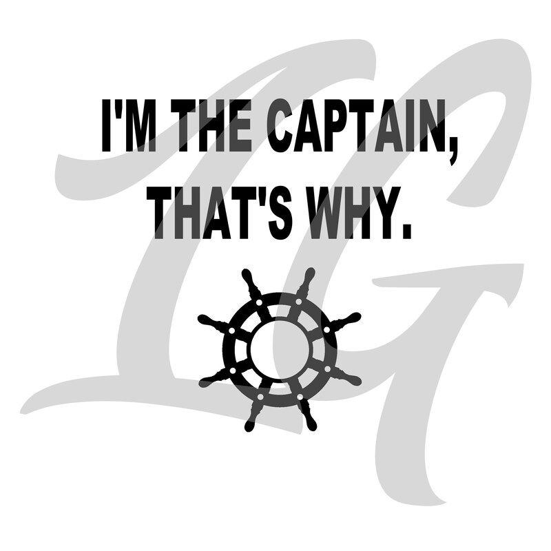 Boat Captain Svg - Etsy