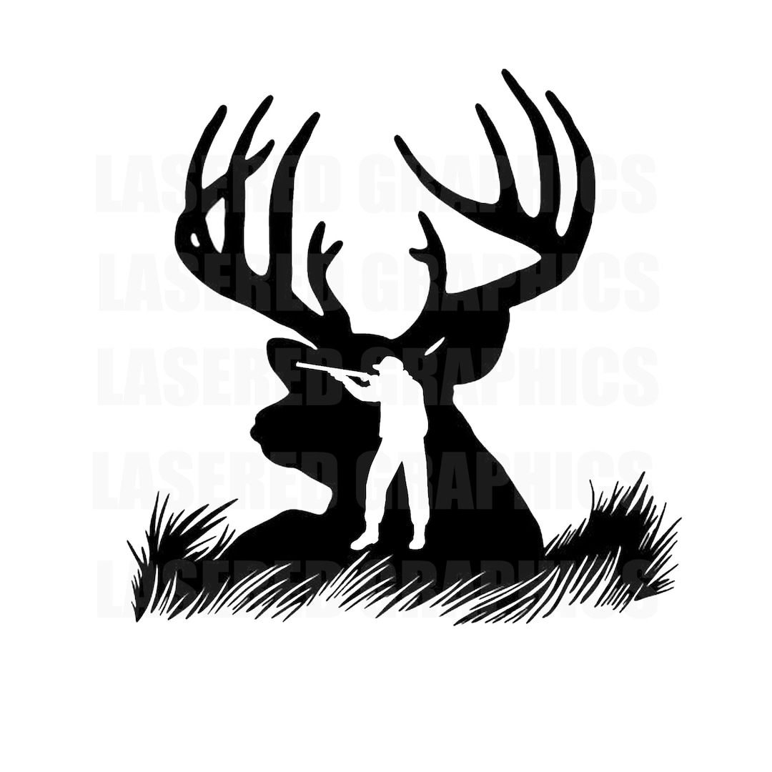 Buck Hunting Svg, Deer Head Svg, Monster Buck, Hunting, Svg, Png, Eps ...