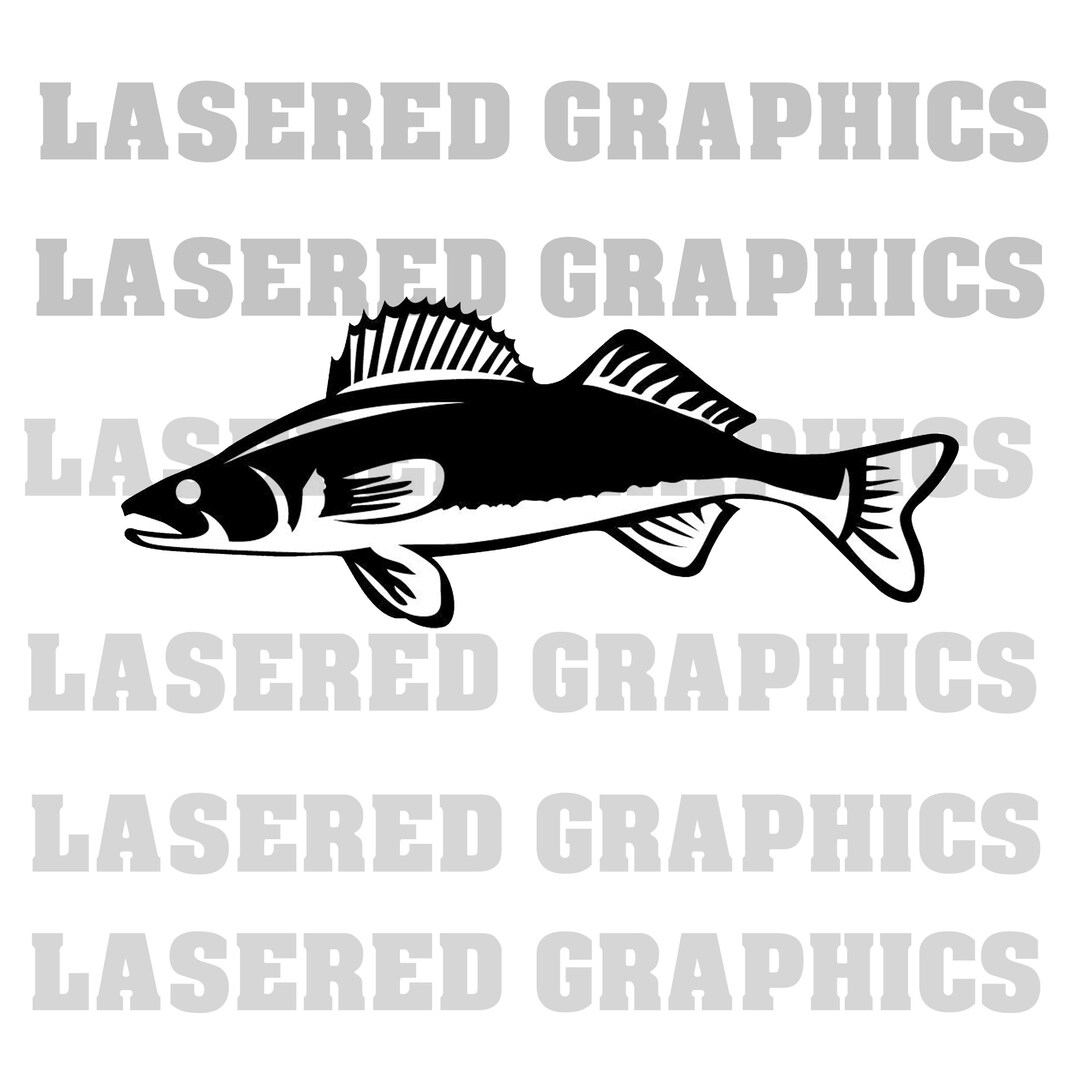 Walleye Instant Download SVG, EPS, Jpg Digital Download - Etsy