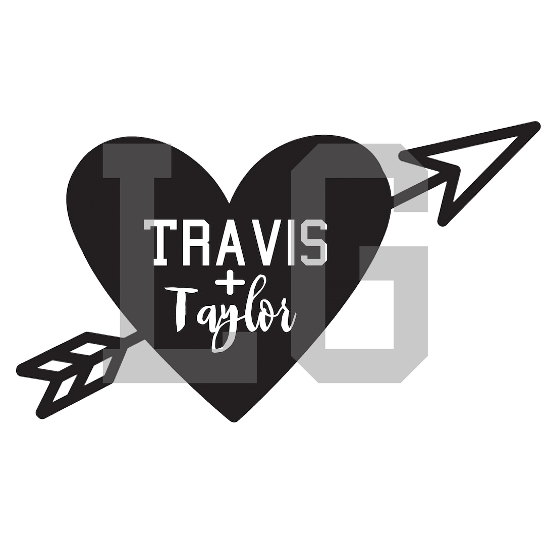 Travis and Taylor Svg-png-kelce Svg-taylor Swift Svg-png-swifty Svg ...
