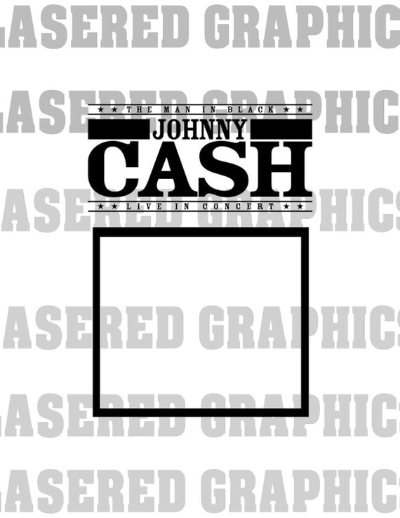 Johnny Cash Poster Create Your Own Poster Birthday Poster | Etsy