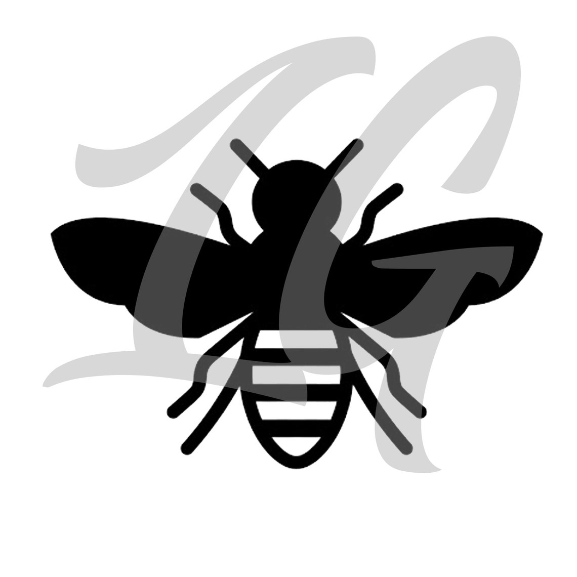 Bee Silhouette Svg Yard Sign Svg Yard Sign Png Honey Bee - Etsy