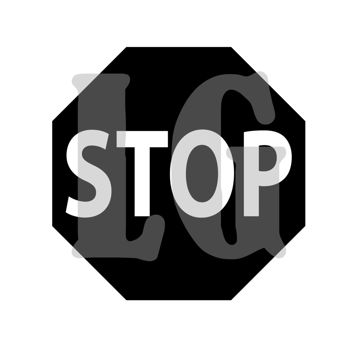 Stop Sign Svg Road Sign Svg SVG JPEG EPS Png Cut File - Etsy