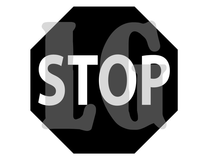 Stop Sign SVG, Stop Sign Cut File, Stop Sign Vector, Stop Sign Clipart ...