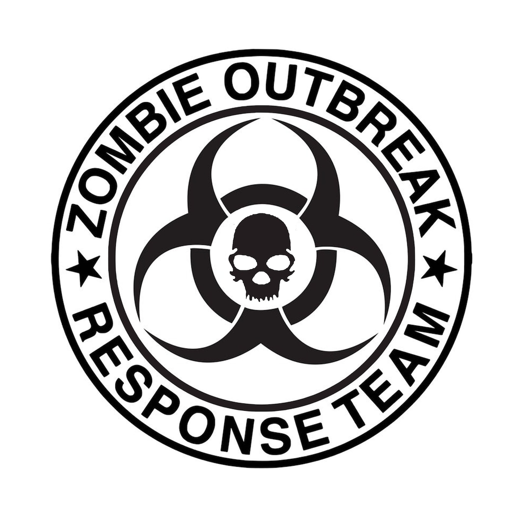 Zombie Outbreak Response Team SVG, EPS, JPEG- Clean Lines, Ready for ...