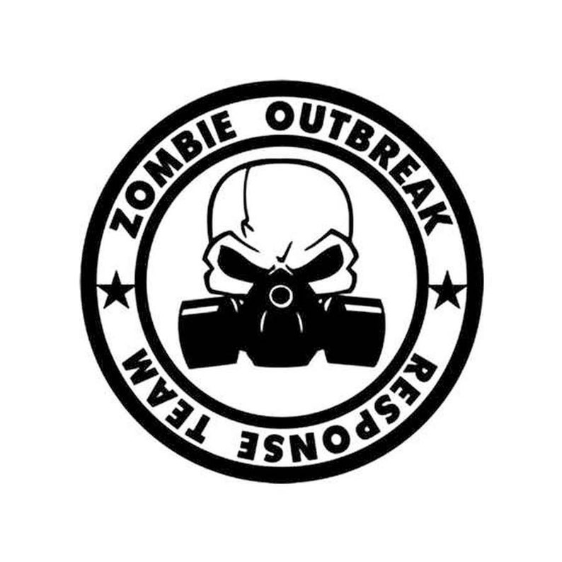 Zombie Outbreak Response Team SVG EPS JPEG Clean Lines - Etsy