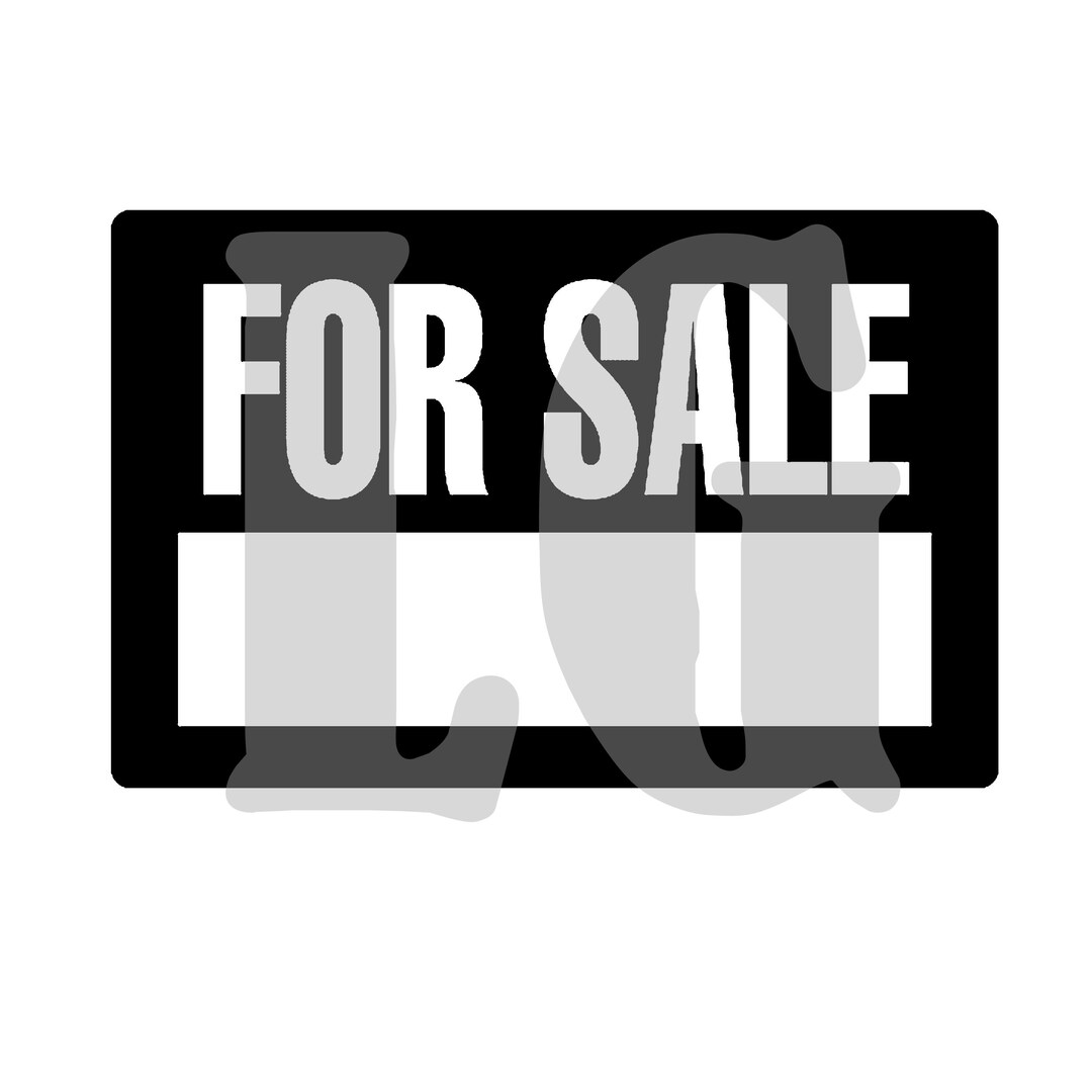 For Sale Sign Svg, Garage Sale Svg- SVG, JPEG, EPS, Png- Cut File - Etsy