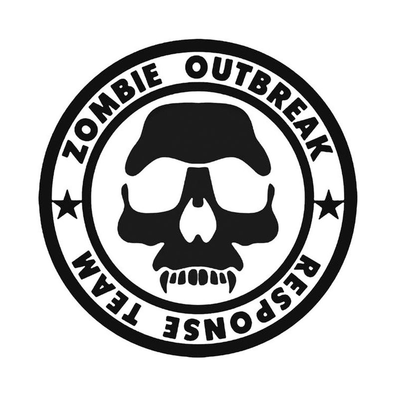 Zombie Outbreak Response Team SVG EPS JPEG Clean Lines - Etsy