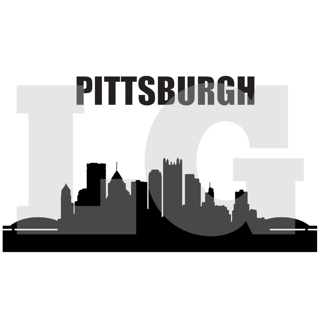 PITTSBURGH Silhouette SVG, EPS Cut File - Etsy