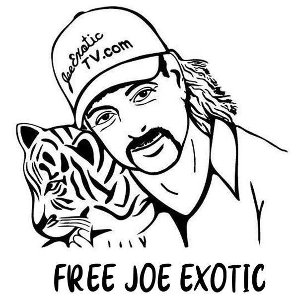 Free Joe Exotic Svg - Etsy