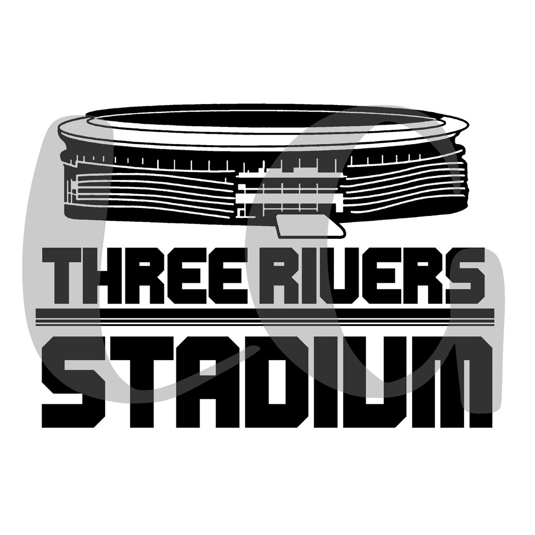 Three Rivers Stadium Svg, Pittsburgh SVG, Png, EPS, PNG- Clean Lines ...