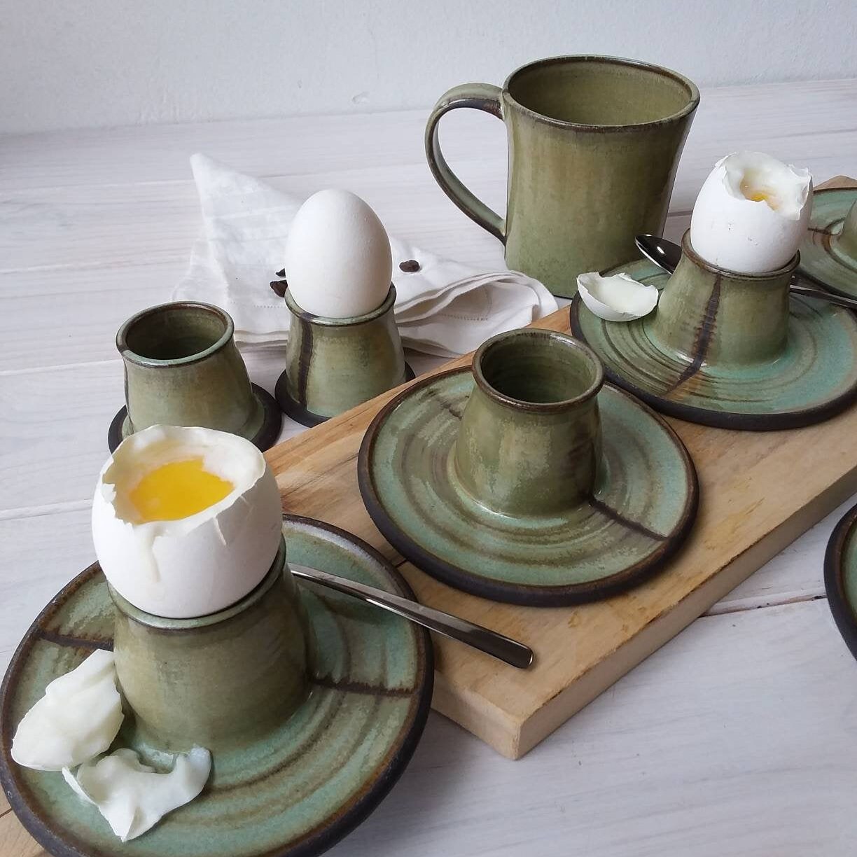 Ceramic Egg Cup Pottery Egg Cup Modern Egg Cup Modern Egg - Etsy