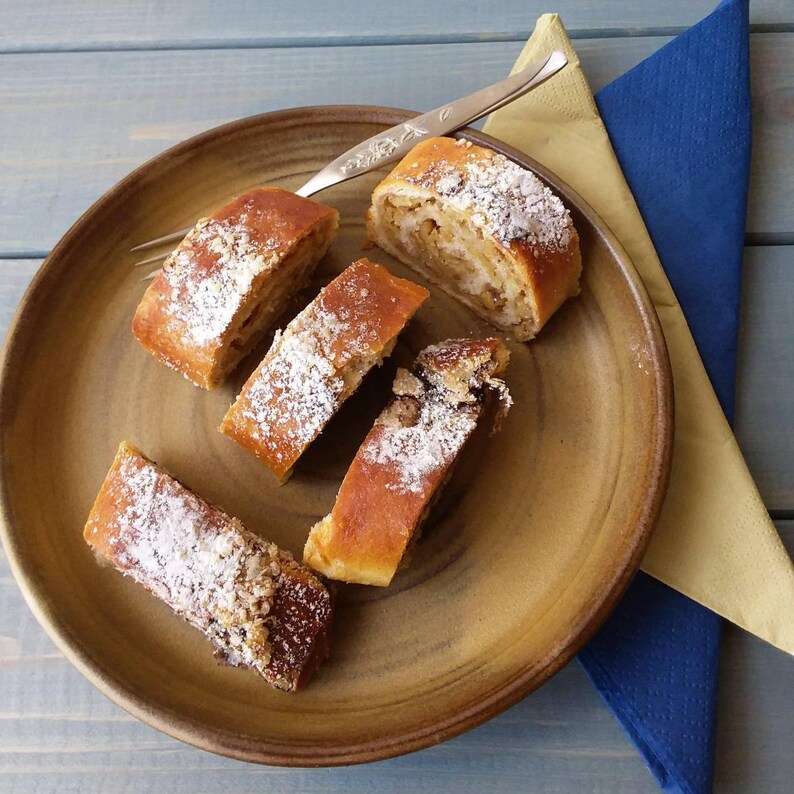 Rustic Pottery Modern Pottery Bronze Ceramic Plate Ceramic - Etsy