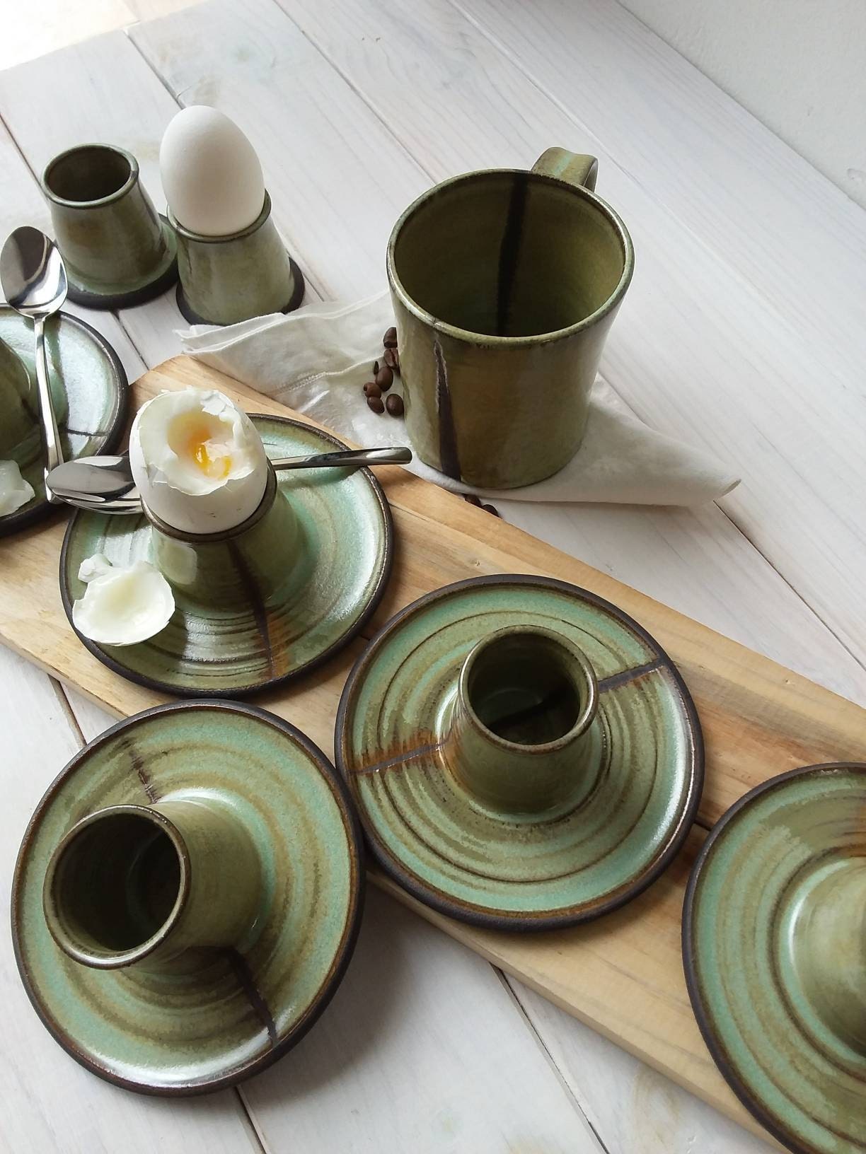 Ceramic Egg Cup Pottery Egg Cup Modern Egg Cup Modern Egg - Etsy