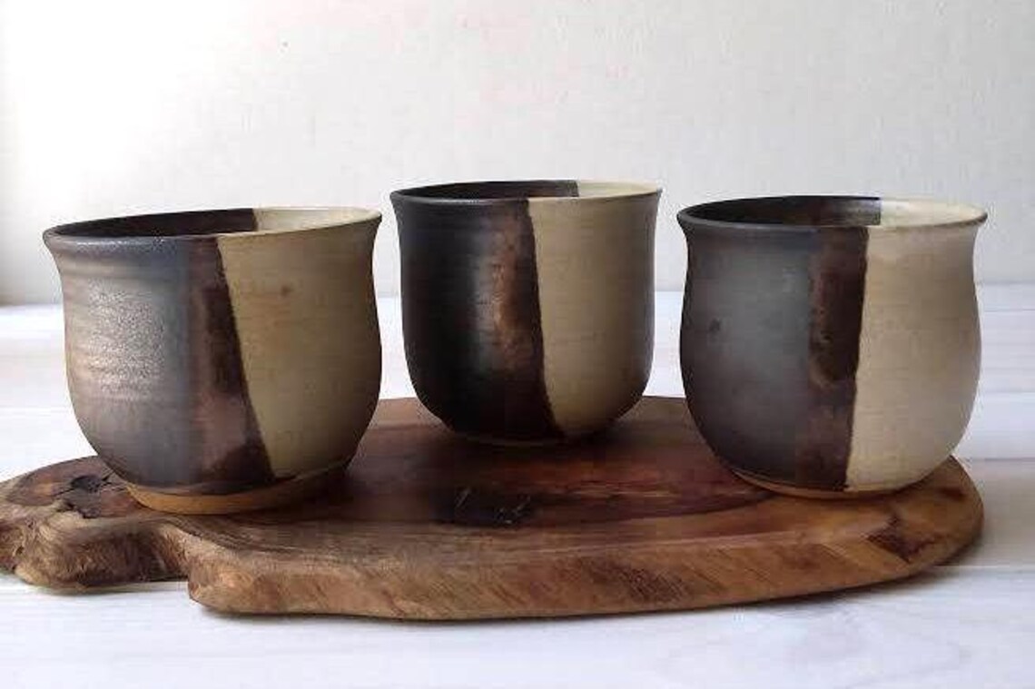 Bronze Pottery Mug, Ceramic Cup, Pottery Tea Cup, Small Coffee Cup ...