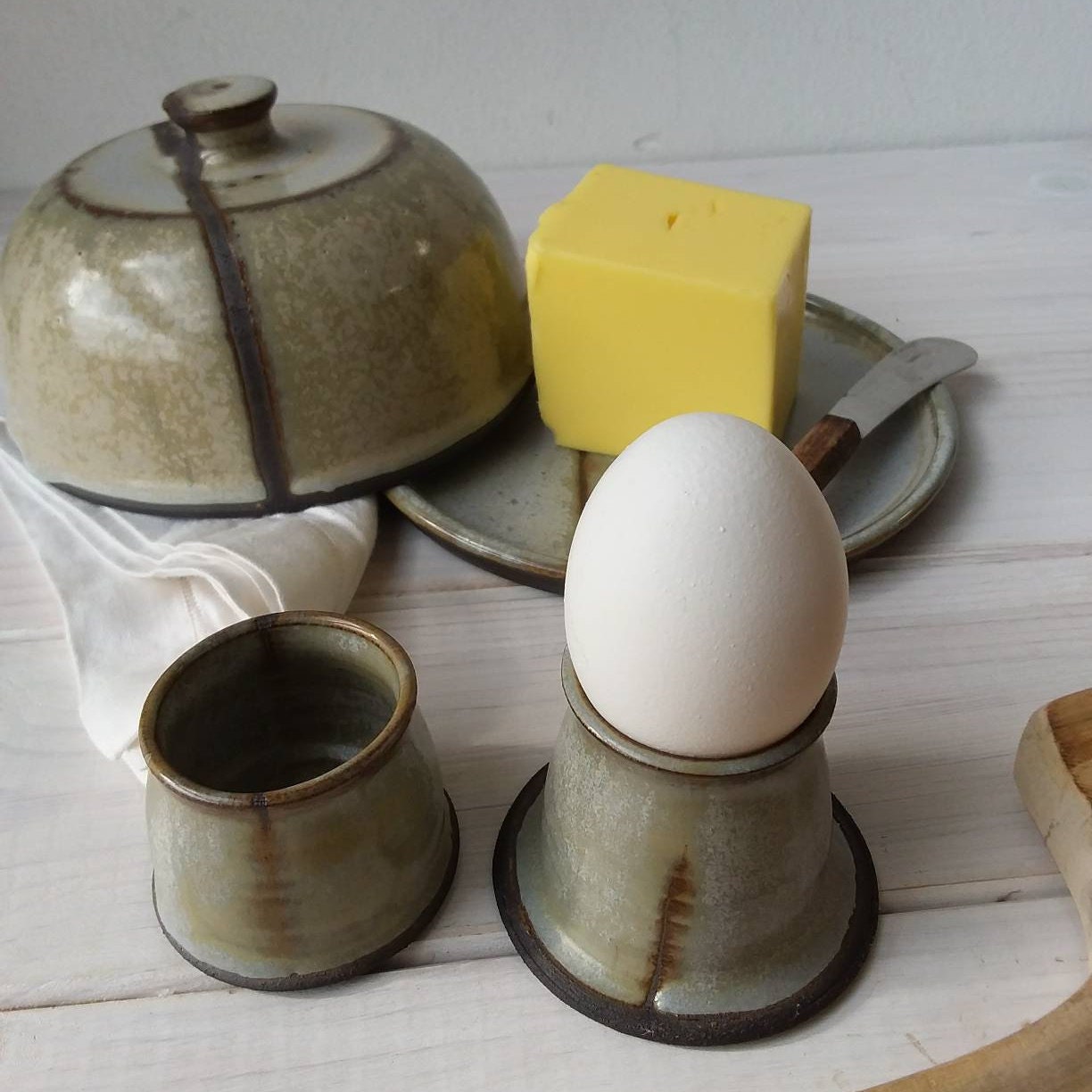 Ceramic Egg Cup Pottery Egg Cup Modern Egg Cup Modern Egg | Etsy