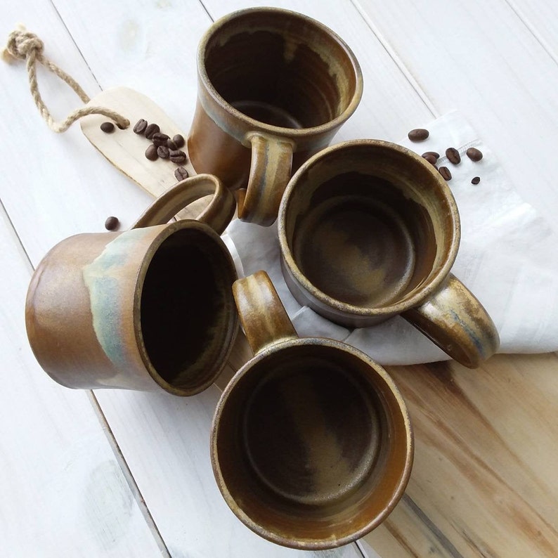 Ceramic Mug Pottery Coffee Cup Ceramic Cup 10 Oz Pottery | Etsy