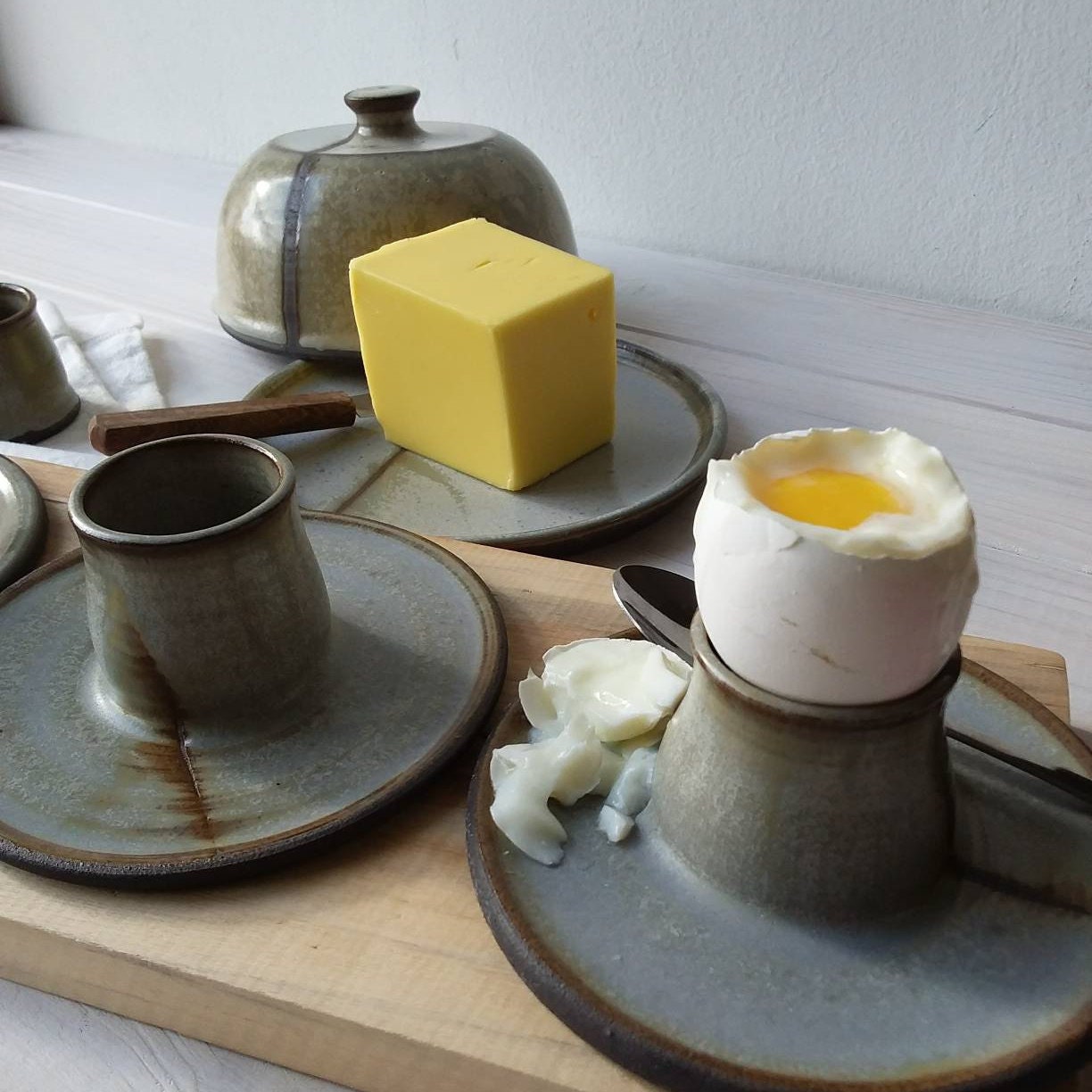 Ceramic Egg Cup Pottery Egg Cup Modern Egg Cup Modern Egg | Etsy