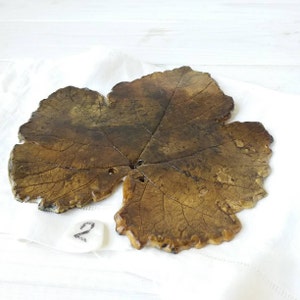 Ceramic Wall Hanging, Ceramic Leaf, Ceramic Vine Leaf, Ceramic Wall Art ...