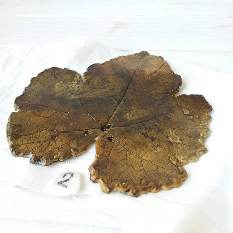 Ceramic Wall Hanging Ceramic Leaf Ceramic Vine Leaf Ceramic - Etsy