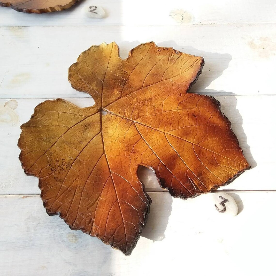 Ceramic Wall Hanging Ceramic Leaf Ceramic Vine Leaf Ceramic - Etsy